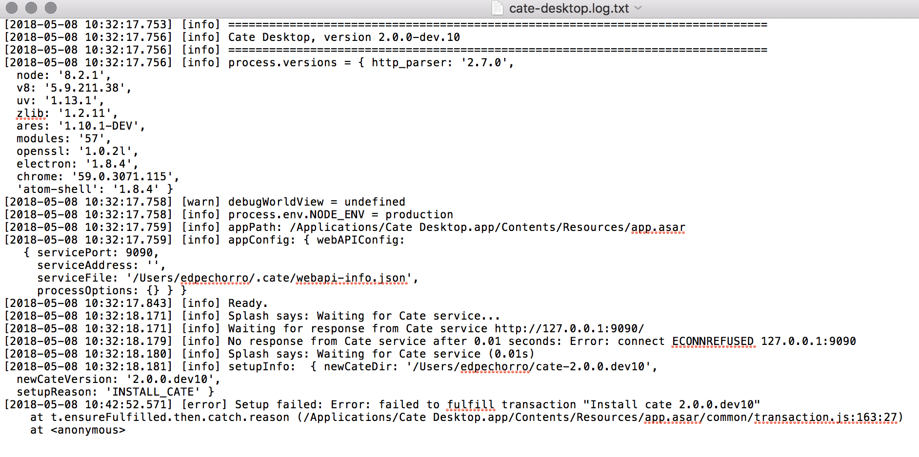 No Mac v2s Work Anymore; Cate 2.0.0.dev10 to dev1. · Issue #639 · CCI-Tools/cate · GitHub