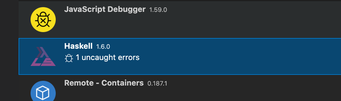 Extension issue in set up: `TypeError: Cannot read property 'slice' of null` · Issue #434 ...