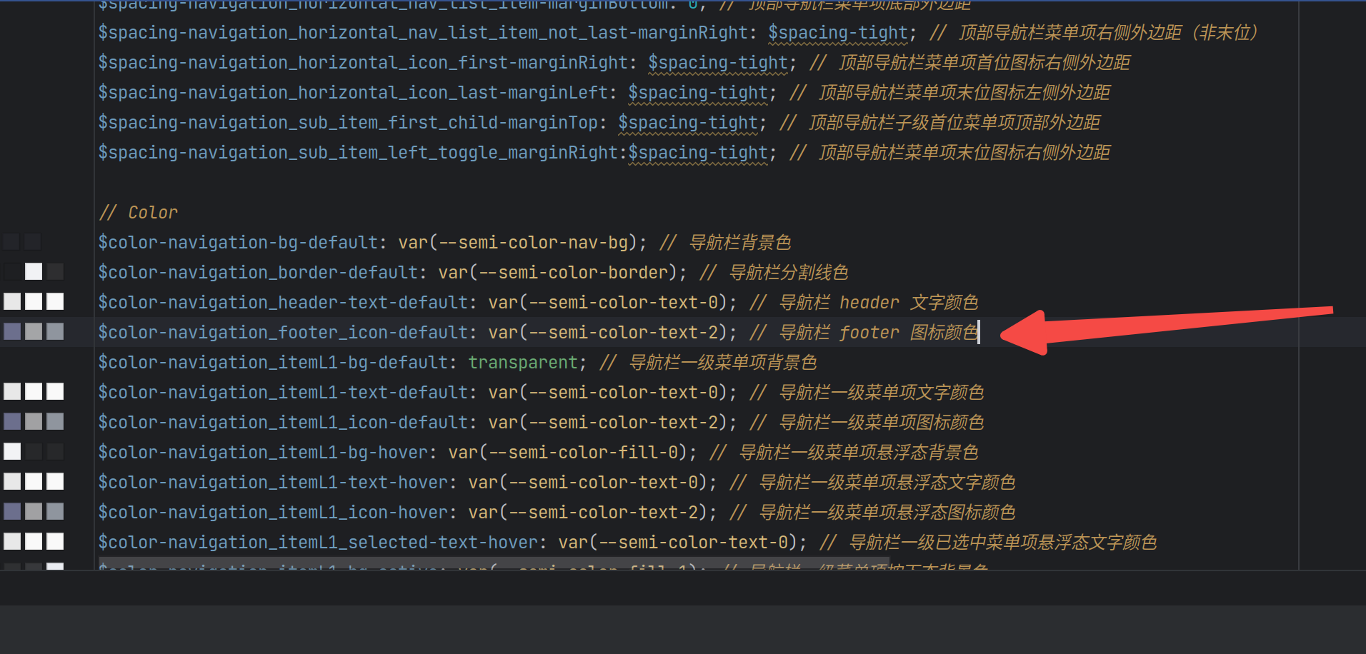 Navigation Footer Icon Color Scss Token Not Taking Effect · Issue 1841 · Douyinfesemi Design 