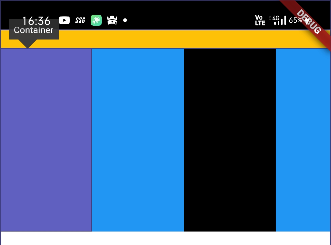 Horizontal ListView item with particular size takes parent size unless ...