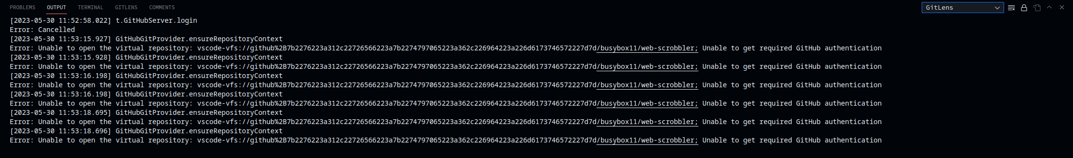 Gitlens Doesn't Detect The Repository When Used On Github.dev · Issue