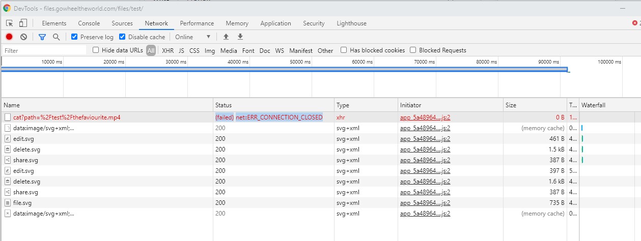 [bug] large file fails to upload · Issue #262 · mickael-kerjean ...