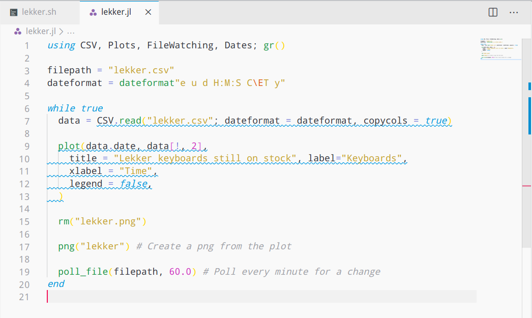 Linting Issues With The Csv And The Plots Package · Issue 997 · Julia Vscodejulia Vscode · Github 