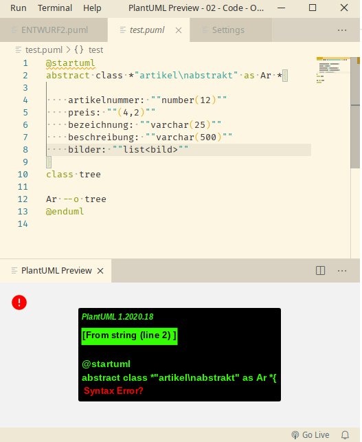 Certain characters seem to be allowed for a name, but not as a ...