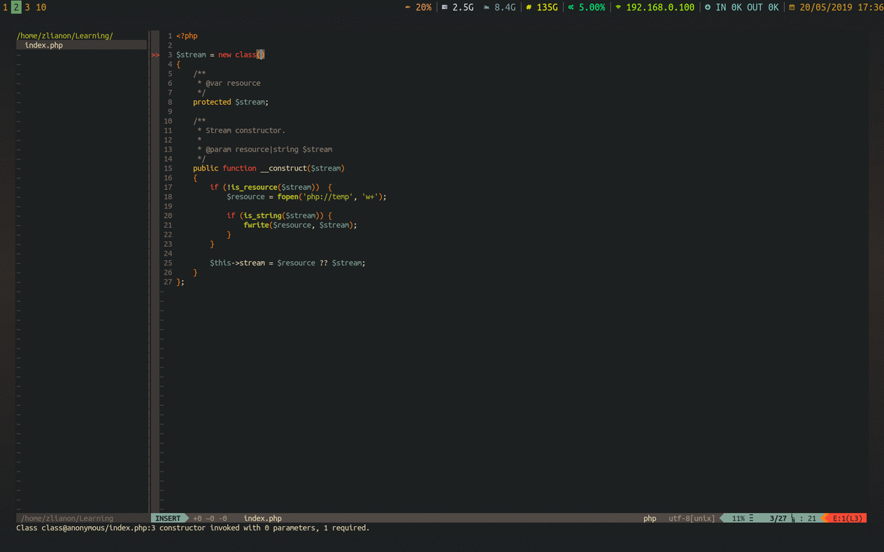 Autocompletion not working in anonymous class constructor declaration · Issue #486 · bmewburn ...