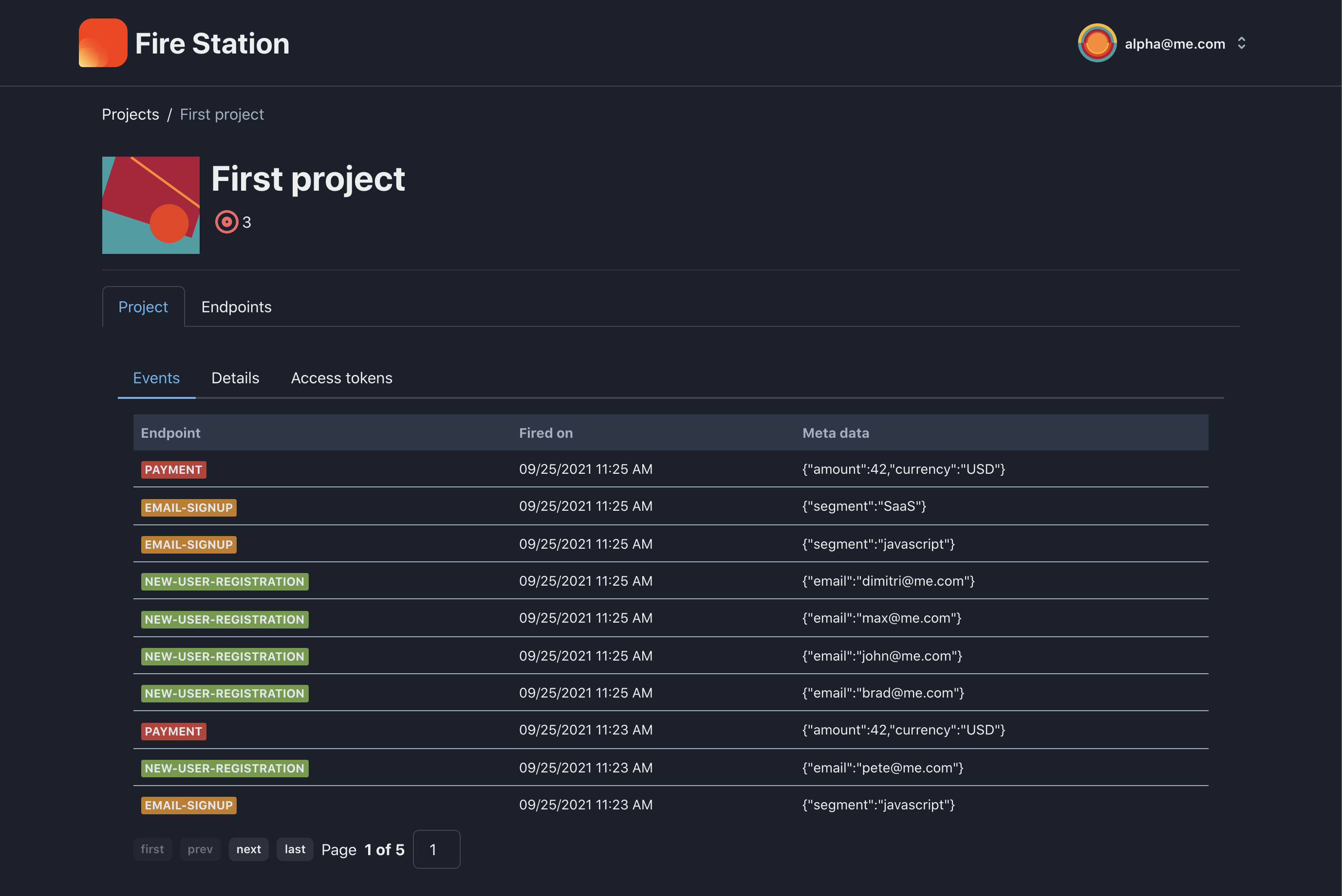 GitHub - stack-on-fire/fire-station: Send events from your backend ...