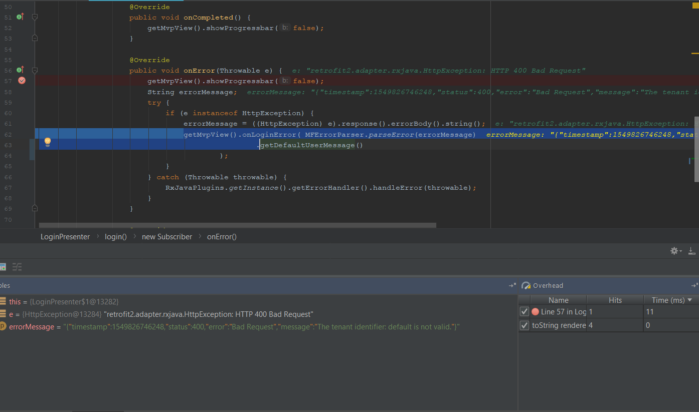 Snackbar with no message on Loging in without tenant identifier · Issue #1046 · openMF/android ...