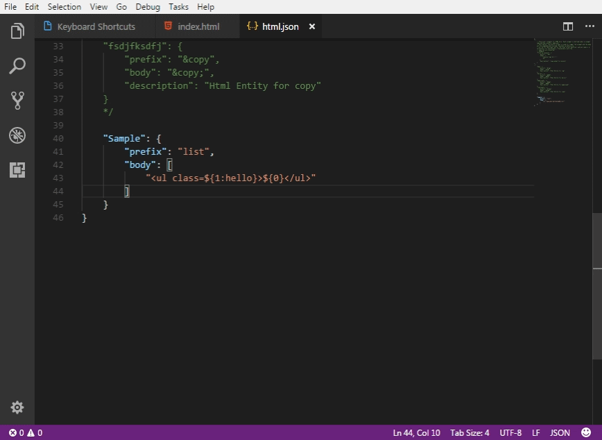 How to finish a snippet halfway through · Issue #33491 · microsoft ...