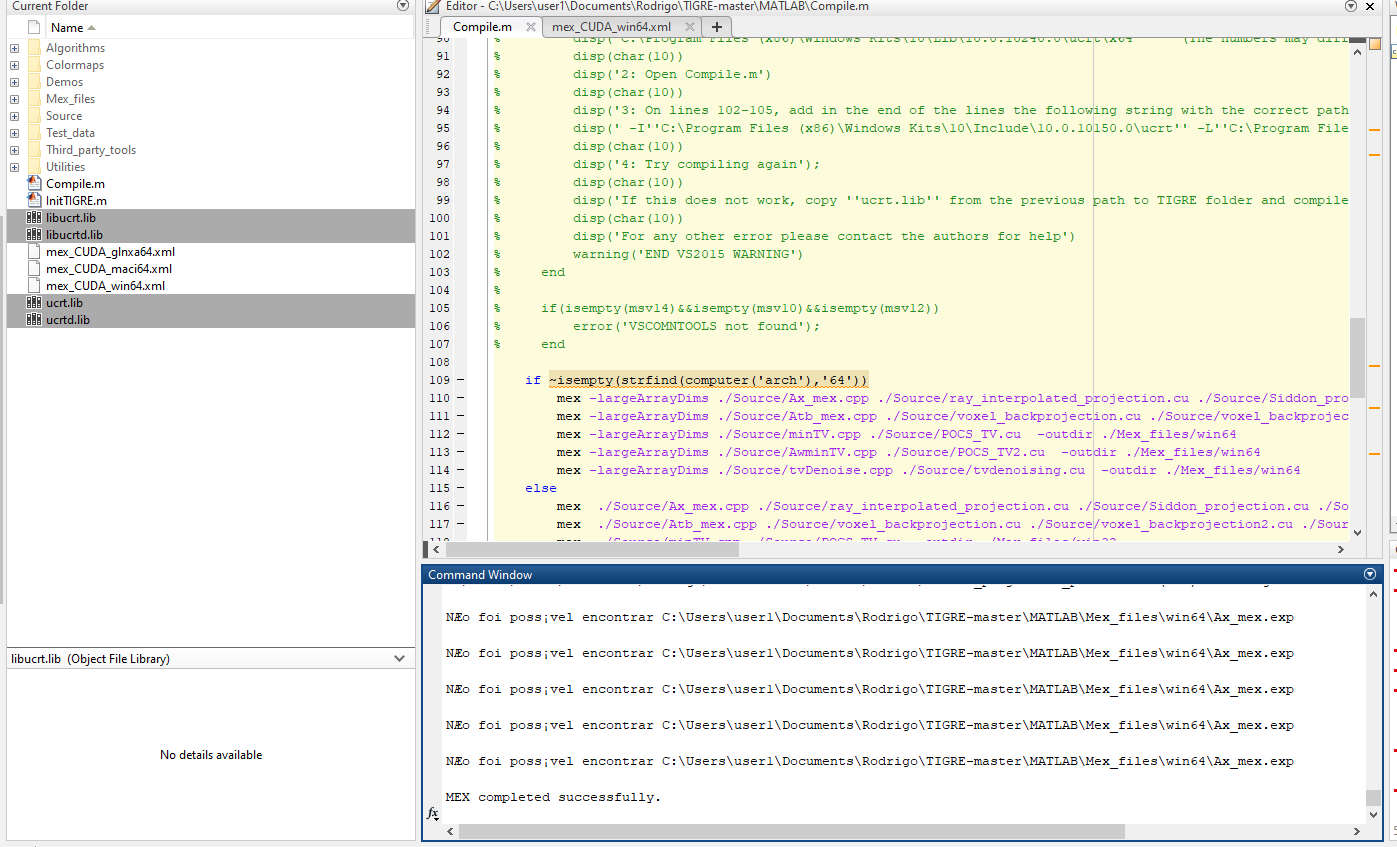 Error Using Mex No Supported Compiler Or Sdk Was Found · Issue 80 · Cerntigre · Github 3215