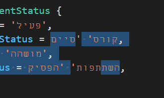 selecting rtl text moves it · Issue #146979 · microsoft/vscode · GitHub