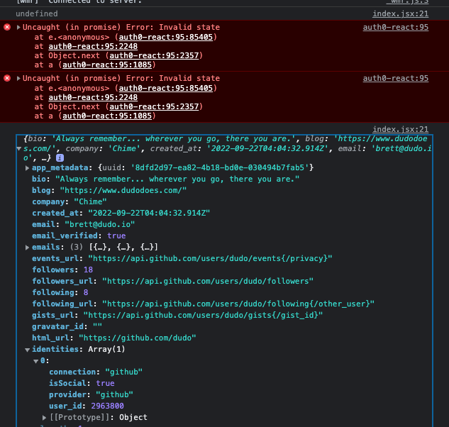 Auth0provider Multiple Audiences · Issue 462 · Auth0 Auth0 React · Github