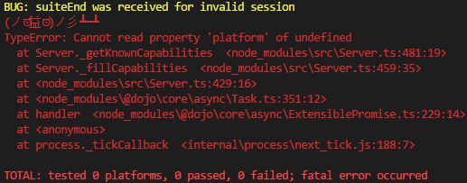 Cannot read property 'platform' of undefined · Issue #897 · theintern/intern · GitHub