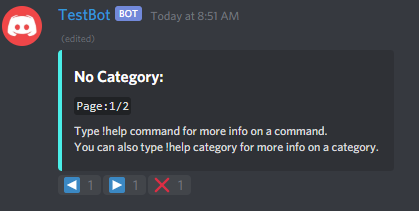 You didn't properly merge branches · Issue #1 · CasuallyCalm/discord-pretty-help · GitHub