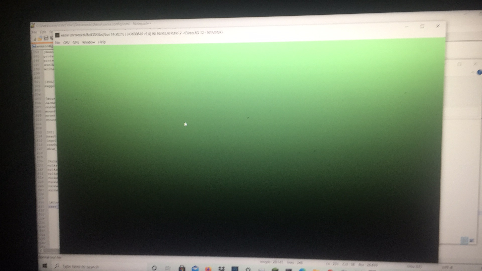 43430840 - Resident Evil Revelations 2 · Issue #175 · xenia-project/issue-graveyard · GitHub