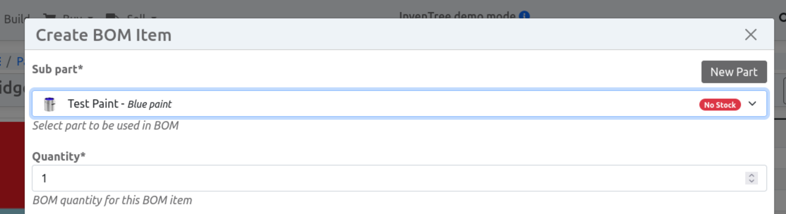 [FR] Show unit of measurement in Sub Part Dopdown ("Add BOM Item" Modal) · Issue #4330 ...