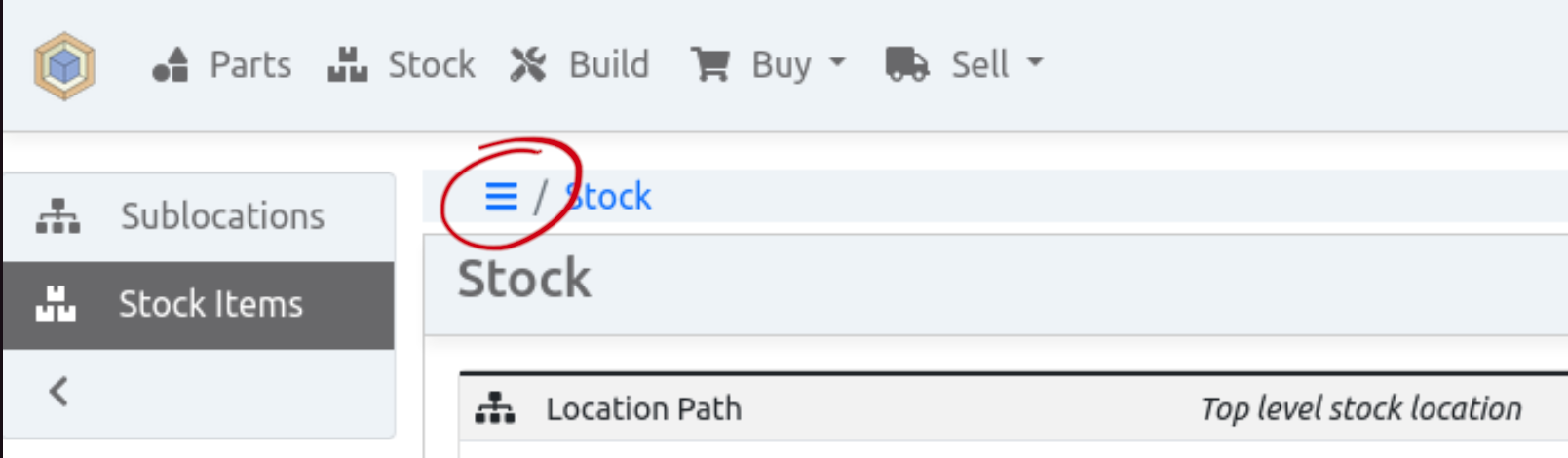[FR] move categories and stock locations into the main menu (UI Improvement) · Issue #4384 ...