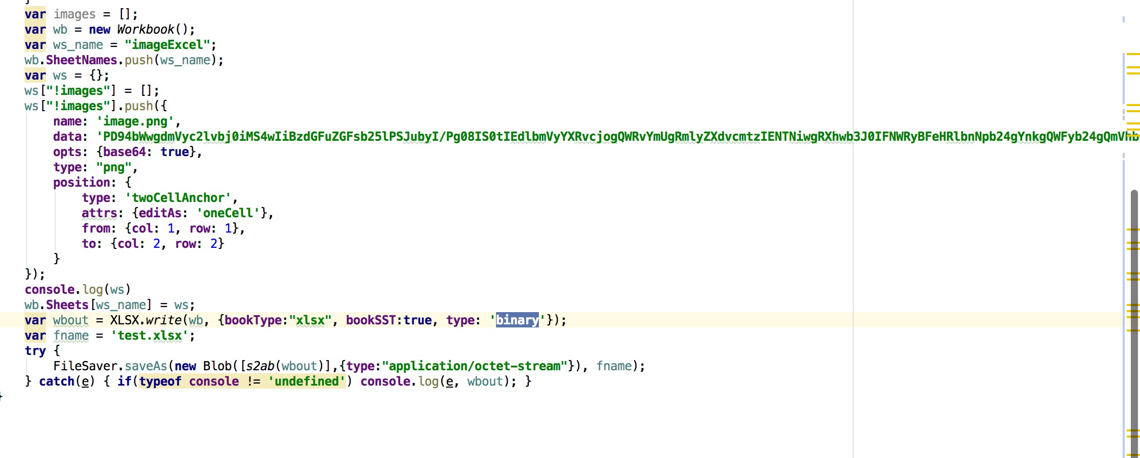 how to use xlxs export emage to excel? i use it ,but not available · Issue #919 · SheetJS ...