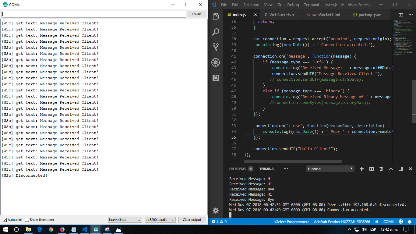 ESP32 - WebsocketClient Disconnect from the Server after 30s of Inactivity · Issue #393 ...