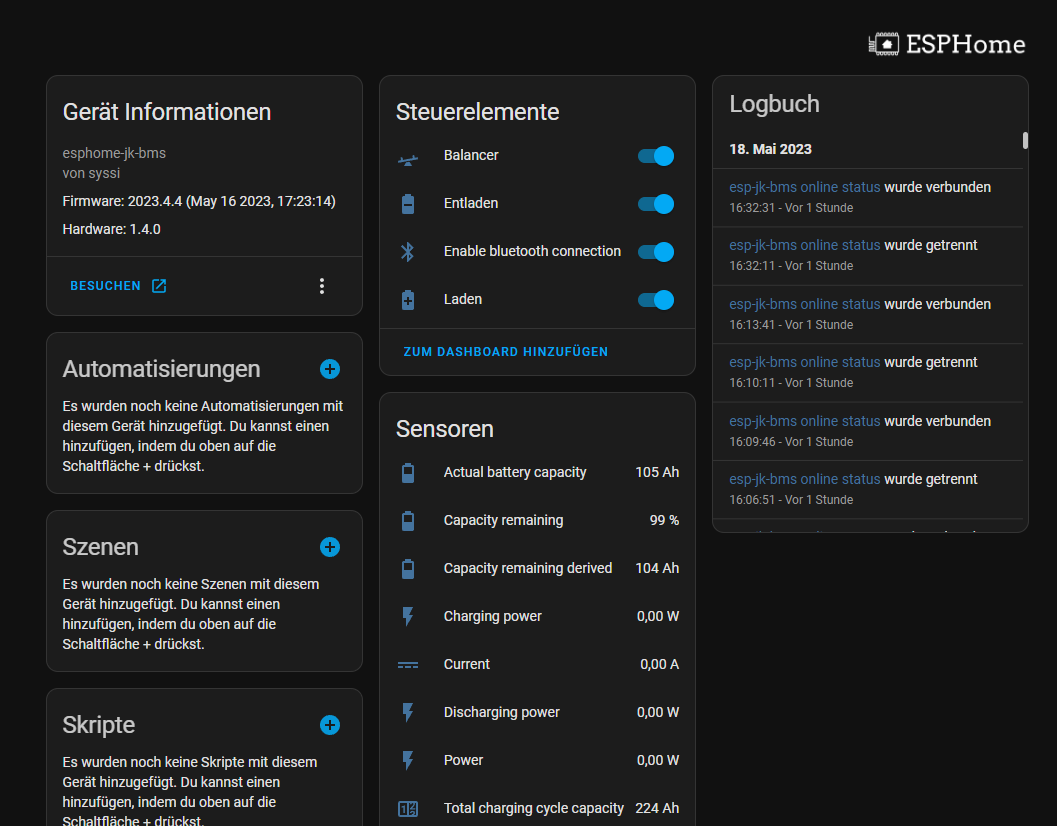 No issue - confirm JK-BD6A20S6P works · Issue #330 · syssi/esphome-jk-bms · GitHub