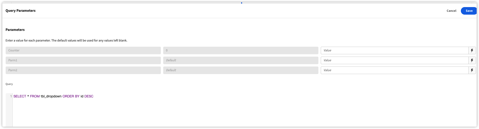 custom query parameters panel missing or moved? · Budibase budibase · Discussion #3622 · GitHub