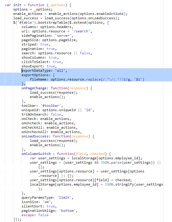 export data not all · Issue #2063 · opensourcepos/opensourcepos · GitHub