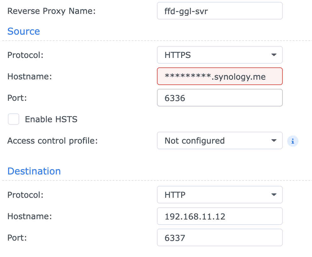 Synology reverse proxy needed to address SSL certificate issues running Node-RED in a Docker ...