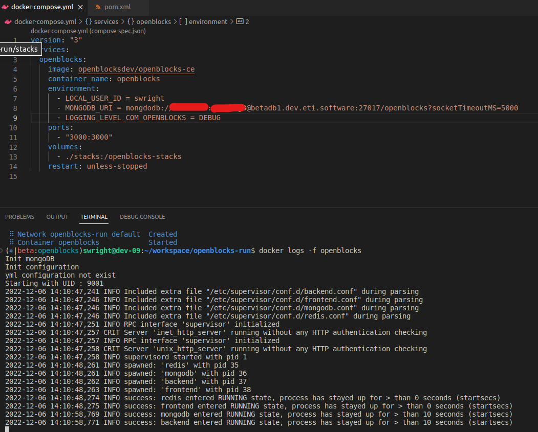 New feature request: Configure openblocks to use a different MongoDB instance · Issue #91 ...