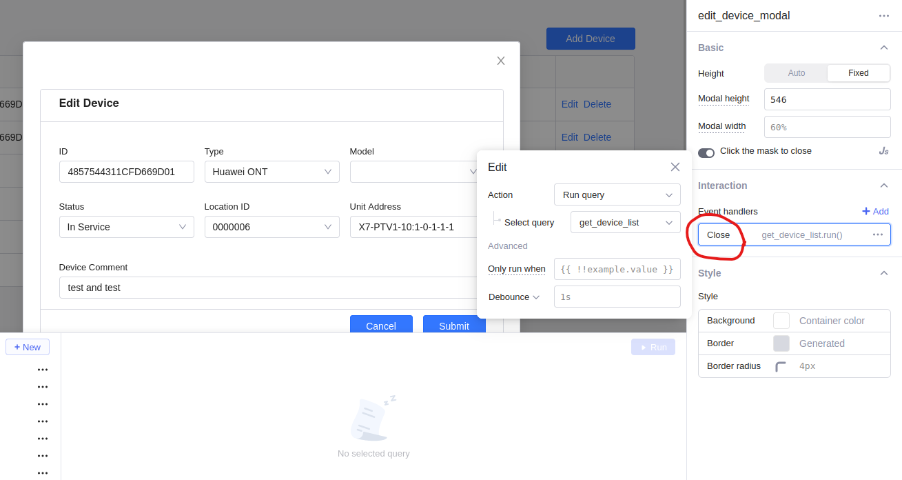 Question: how to put an event handler on the opening of a modal? · Issue #125 · openblocks-dev ...