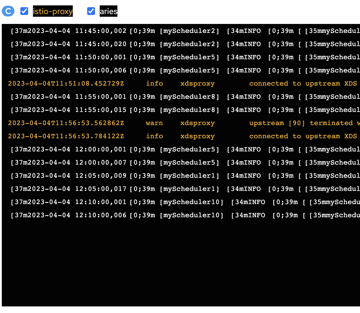Missing Horizontal Scrollbar When Seeing Logs · Issue 5989 · Kialikiali · Github 