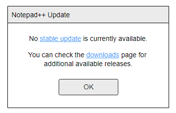 Auto update message is very confusing · Issue #9573 · notepad-plus-plus ...