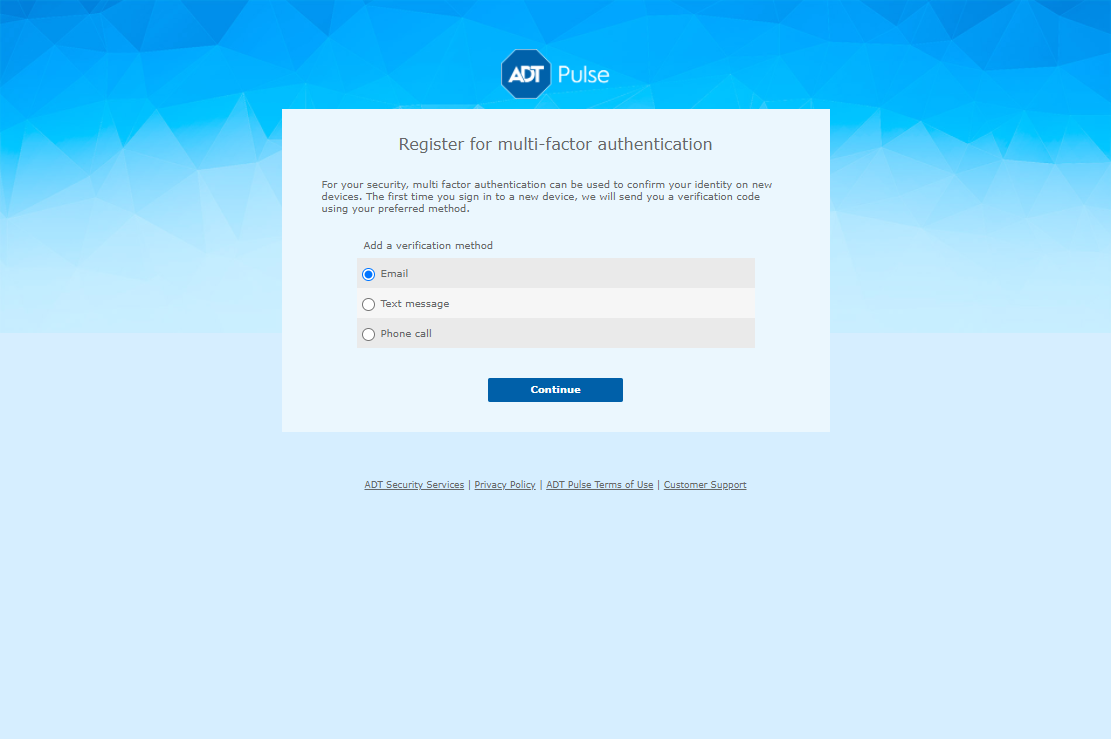 Adt Adding Mfa To Pulse · Issue 42 · Adt Pulse Mqttadt Pulse Mqtt