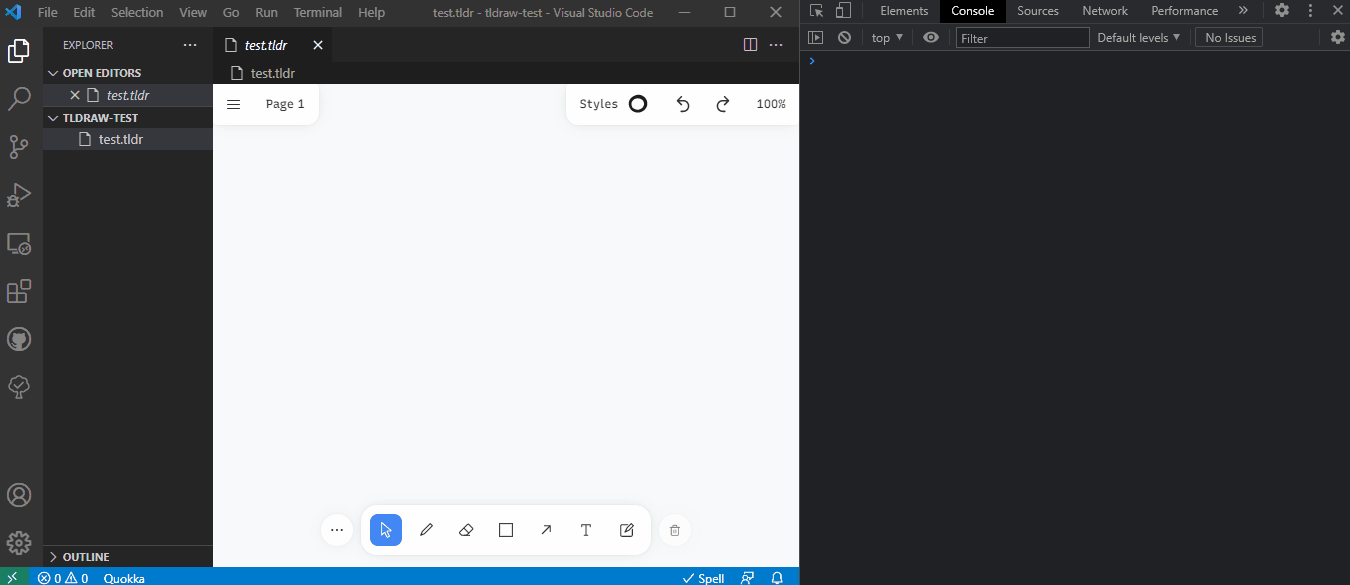 [bug] Saving Pages in VSCode · Issue #319 · tldraw/tldraw-v1 · GitHub