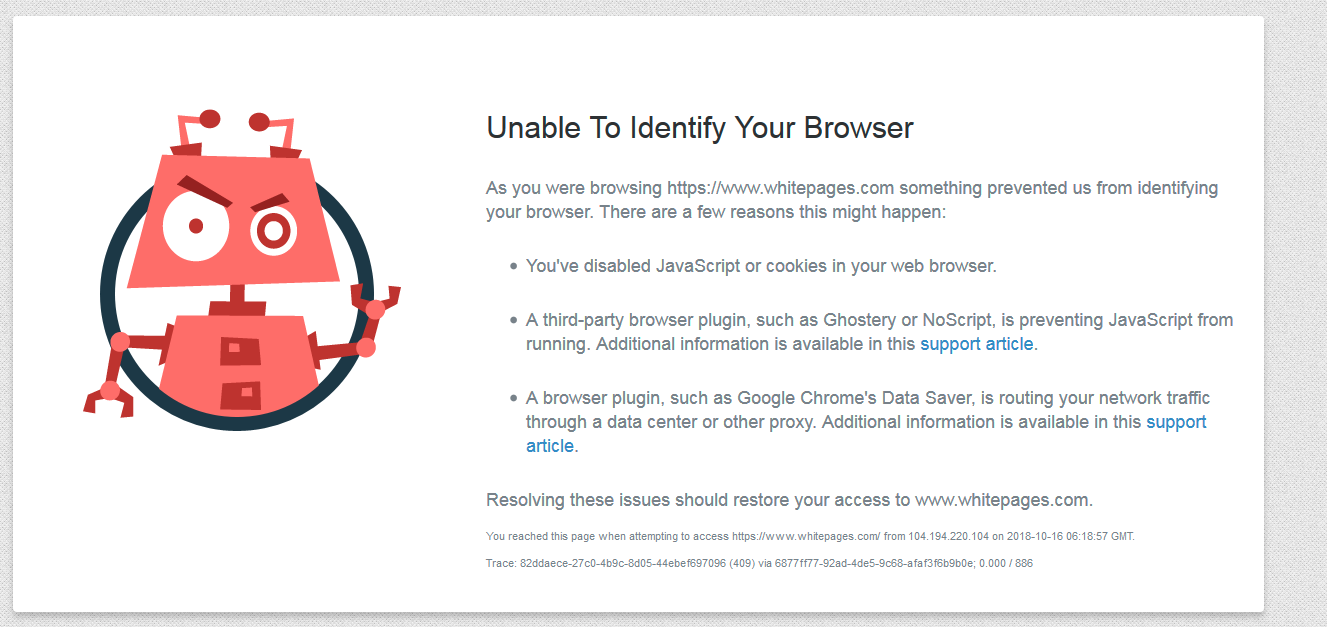 Selinium Not able to open the website properly in selinium browser getting unable to Identify ...
