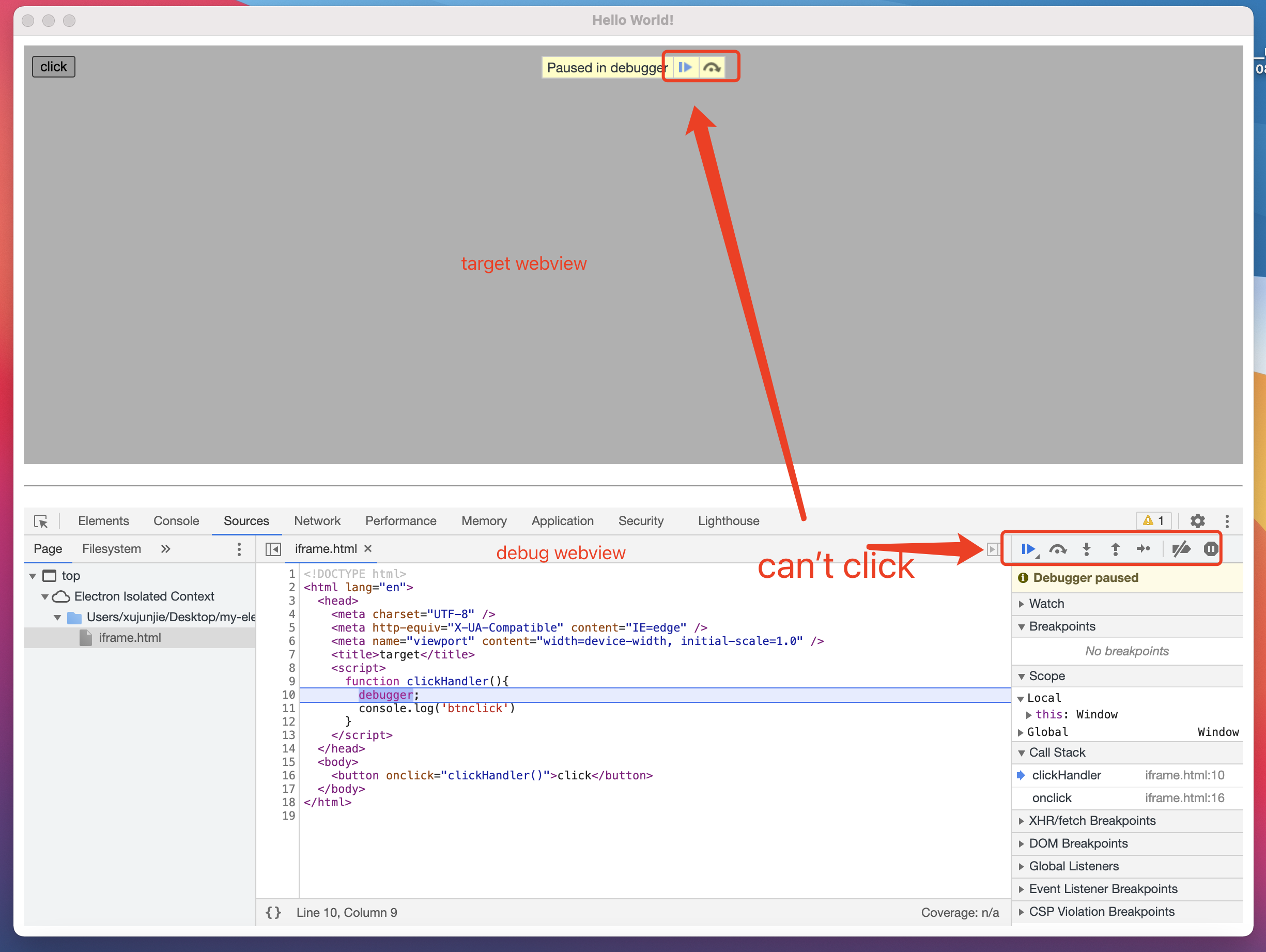 [Bug]: When webview.src = devtool_app.html and entering the breakpoint, the page is stuck ...