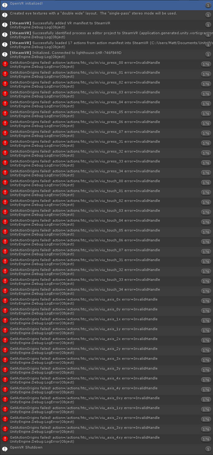 Viu Specific Action Sets And Default Bindings · Issue 140 · Vivesoftware Viveinpututility Unity