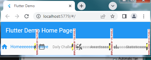 BottomNavigationBarItem label overflow with BottomNavigationBarLandscapeLayout.linear · Issue ...