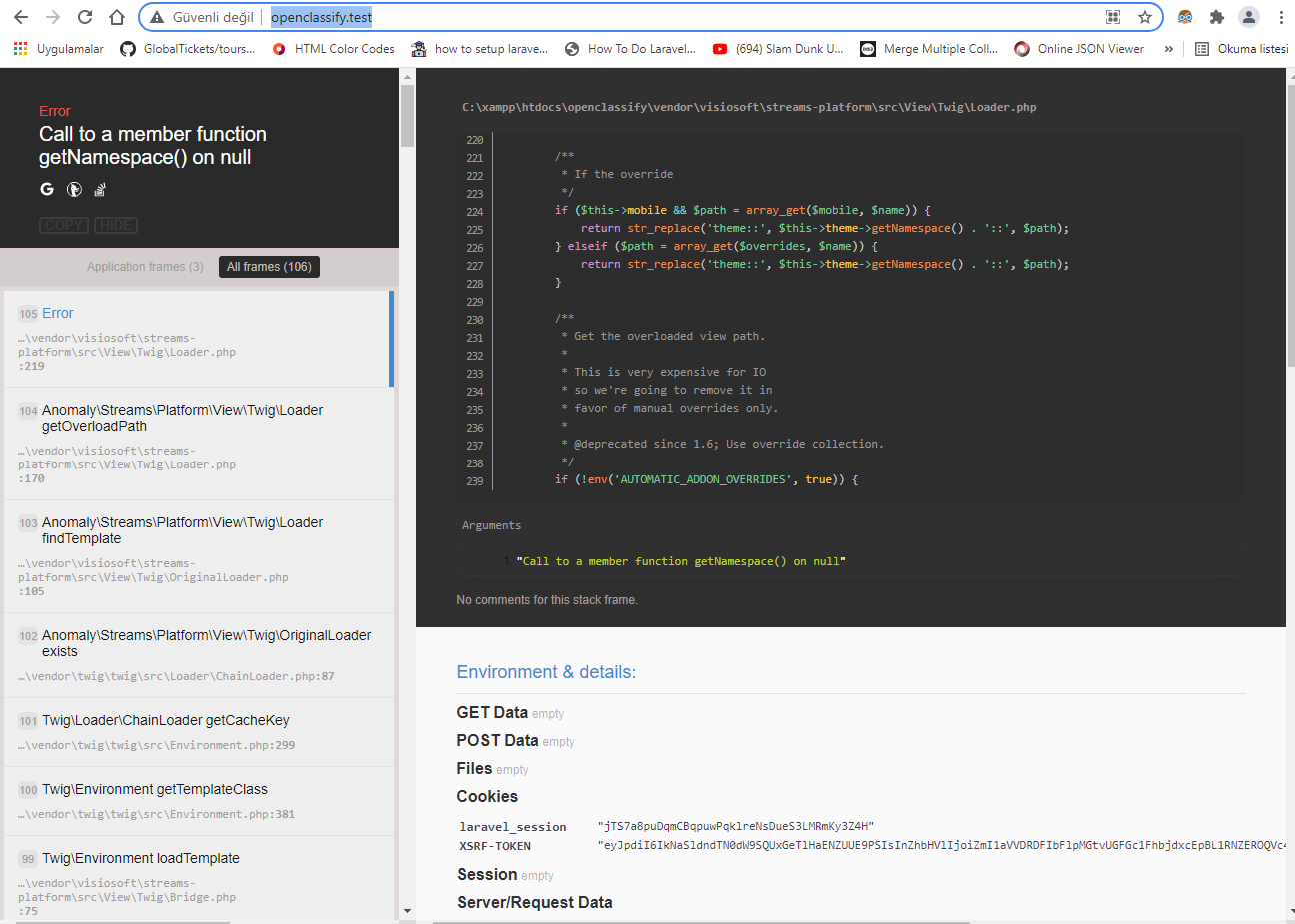 Migration error after php artisan install --ready command · Issue #1144 · openclassify ...