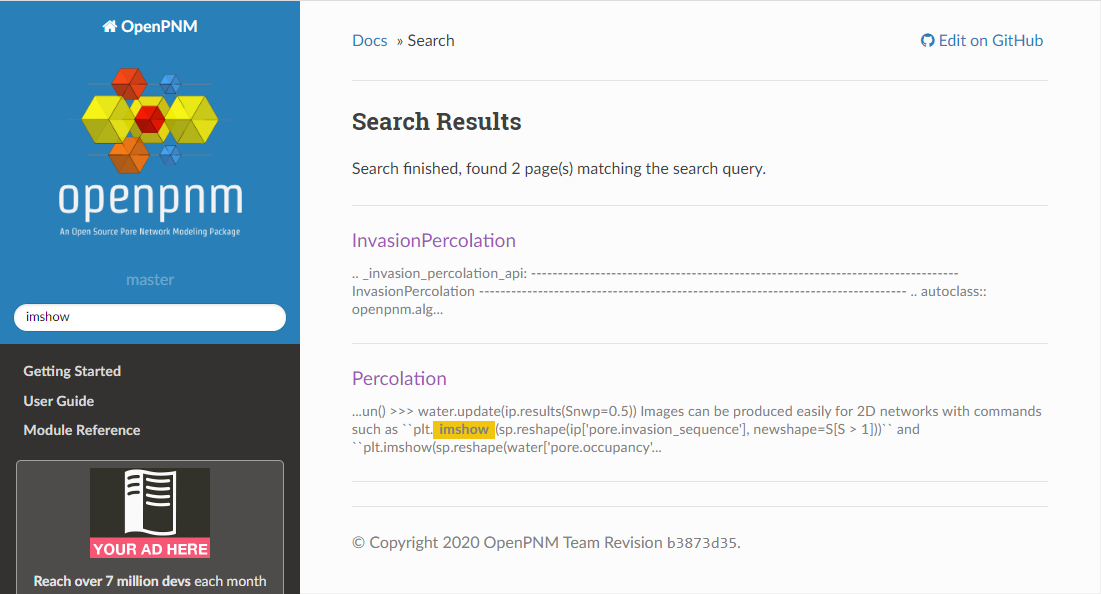 Modify plt.imshow in documentation to accomodate a 90-degree rotation to align w/ output of plot ...