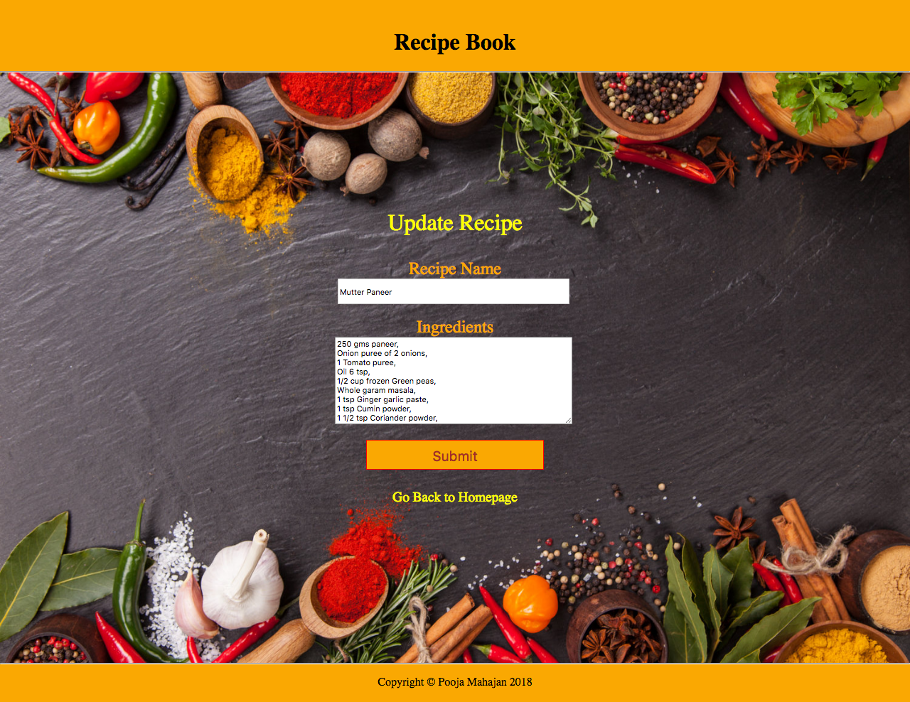 GitHub - mahajan-pooja/RecipeBook