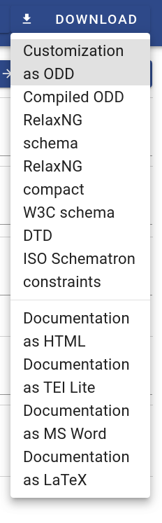 Distinguish download options more clearly -- maybe zebra stripe · Issue #87 · TEIC/romajs · GitHub