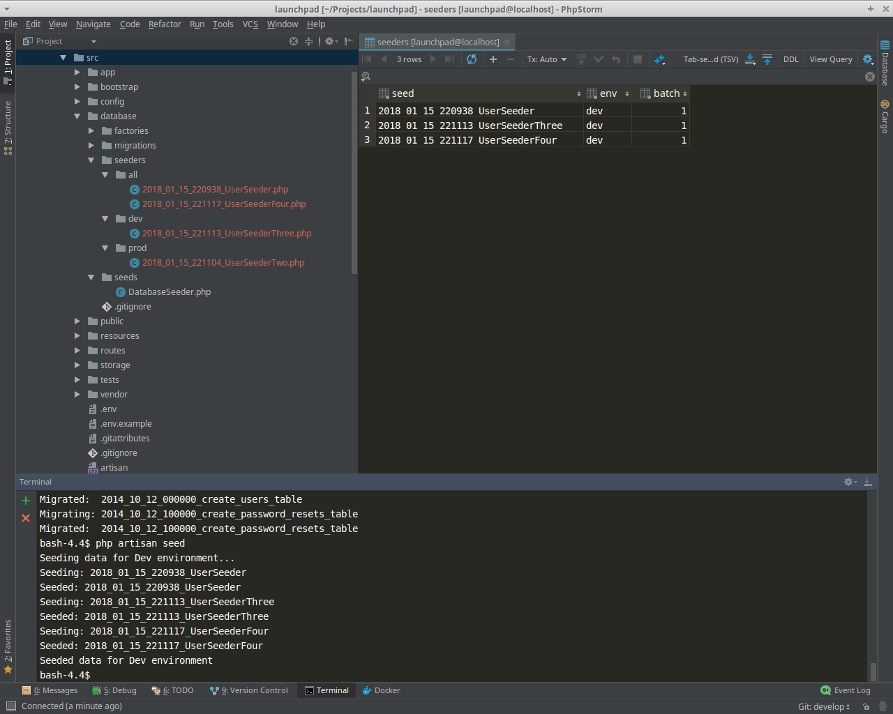Seeders For Several Environments · Issue 6 · Eighty8laravel Seeder · Github