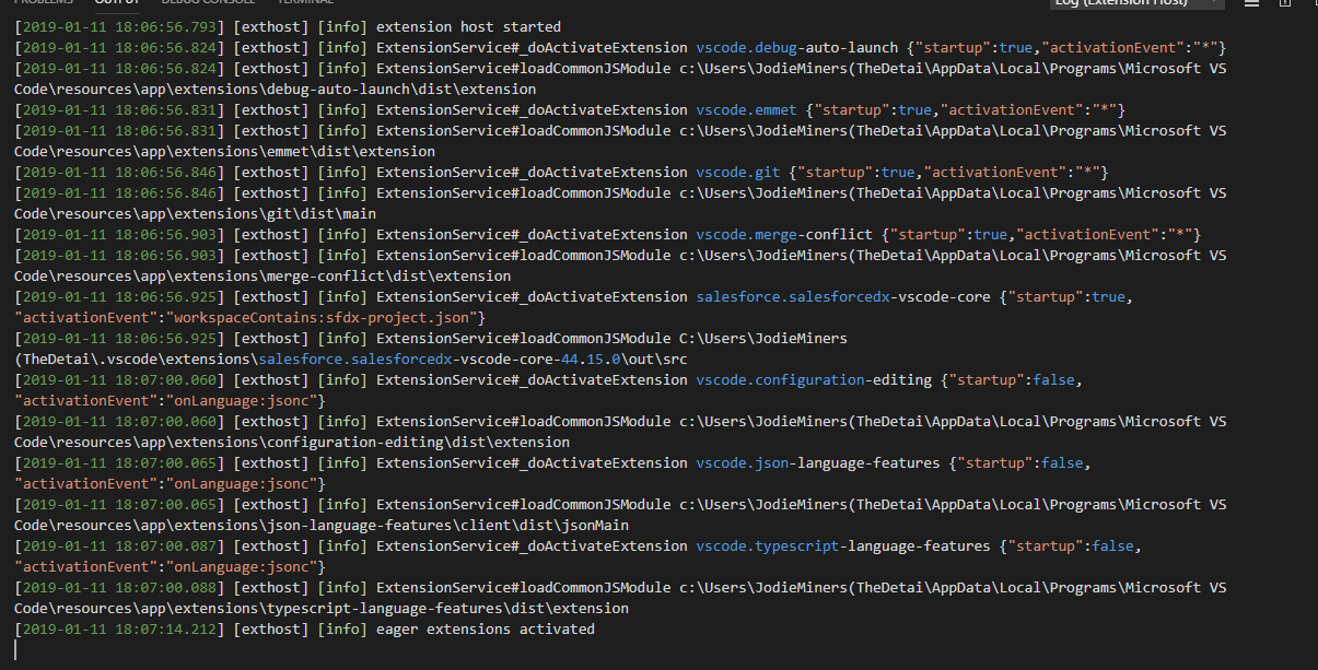 command 'sfdx.force.auth.dev.hub' not found (Other commands fail too) · Issue #742 · forcedotcom ...