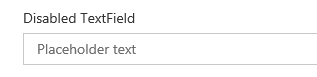 disabled TextField style doesn't look disabled · Issue #2253 ...