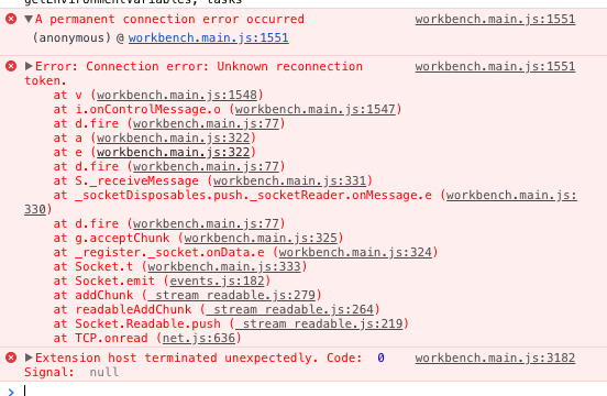 Stuck at "Attempt to reconnect" · Issue #152 · microsoft/vscode-remote ...