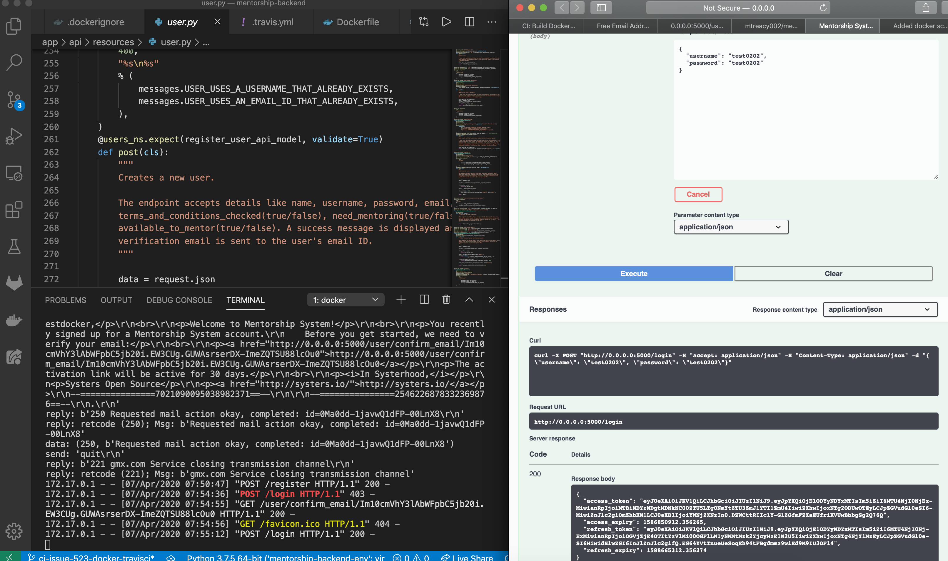 CI: Build Docker image in Travis CI and push it to update repository · Issue #523 · anitab-org ...
