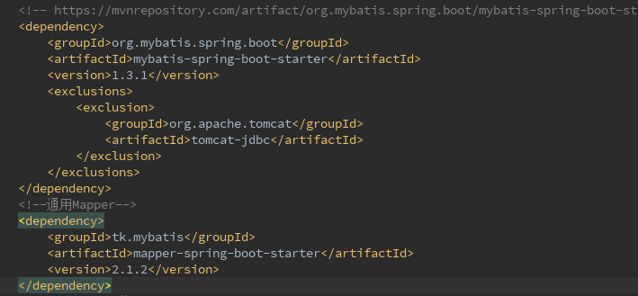 spring boot集成之后warn；Bean already defined with the same name · Issue #359 · abel533/Mapper · GitHub
