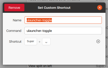 Hotkey Cannot set Super + Space as hotkey. · Issue #475 · Ulauncher/Ulauncher · GitHub