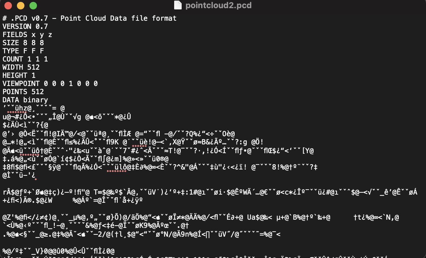 pcd · Issue #77 · naurril/SUSTechPOINTS · GitHub