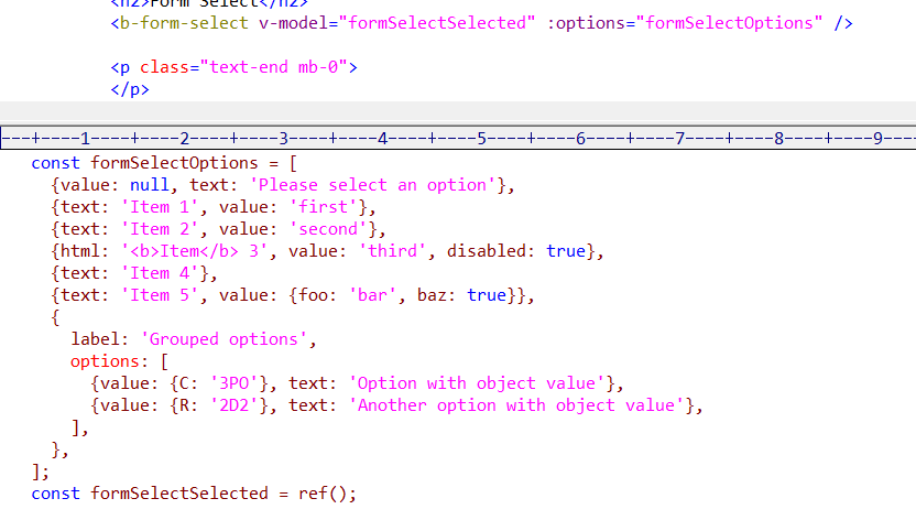 B Form Select Has Blank Options Since Vue 3224 · Issue 249 · Bootstrap Vue Nextbootstrap Vue