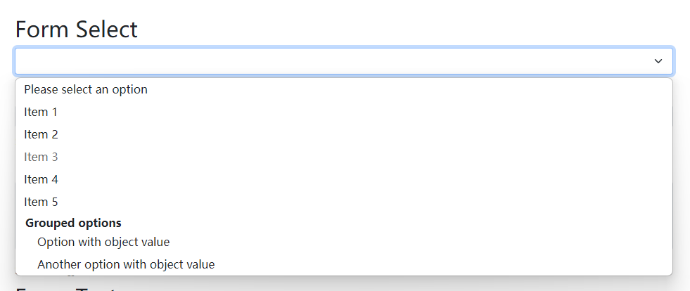 B Form Select Has Blank Options Since Vue 3224 · Issue 249 · Bootstrap Vue Nextbootstrap Vue